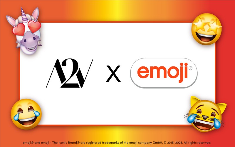 A2V partners with emoji® - The Iconic Brand for the UK & Eire Market. - emoji® – The Iconic Brand