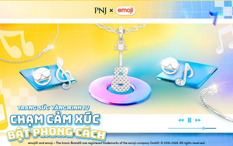 PNJ Launches Exclusive emoji Brand Jewelry Collection in Vietnam ...